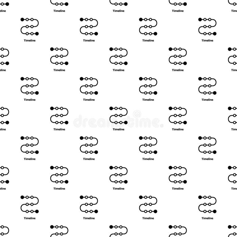Timeline Seamless Pattern Stock Illustrations – 170 Timeline Seamless ...