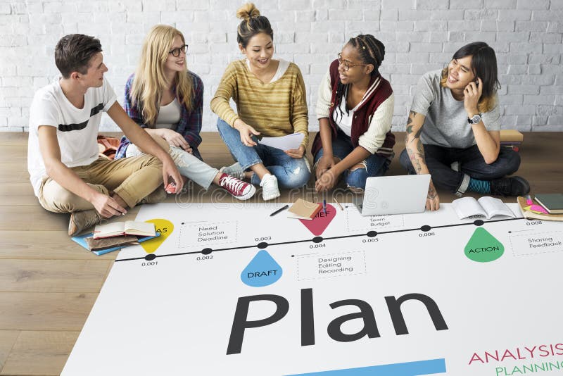 Timeline Process Progress Development Concept Stock Image - Image of ...