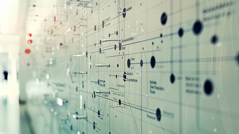 A Timeline of Scientific Discoveries Lines One Wall with Major ...