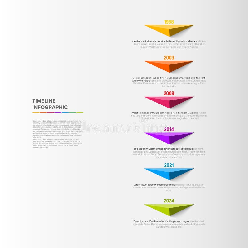 Timeline Vertical Simple Stock Illustrations – 633 Timeline Vertical ...