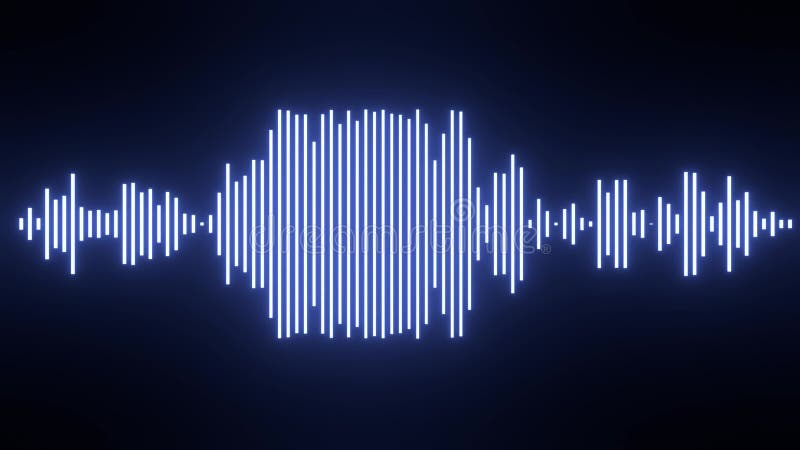 Timeline. Sound wave. stock video. Video of graphic - 255318147