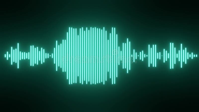 Timeline. Sound wave. stock video. Video of record, program - 255319187