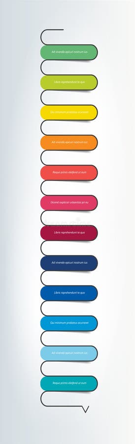 Timeline, Table, Chart, Template. Infographics Elements Stock Vector ...
