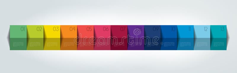 Timeline, Table, Schedule, Template, Infographic Stock Vector ...