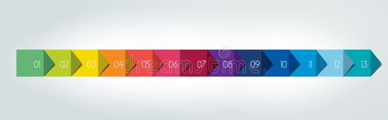 Timeline, Table, Schedule, Template, Infographic Stock Vector ...