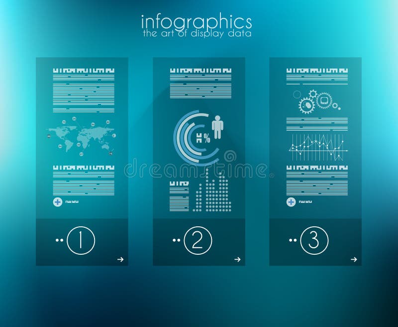 Timeline To Display Your Data with Infographic Elements Stock ...