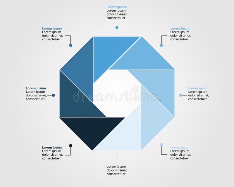 Triangle Chart Template for Infographic for Presentation for 3 Element ...