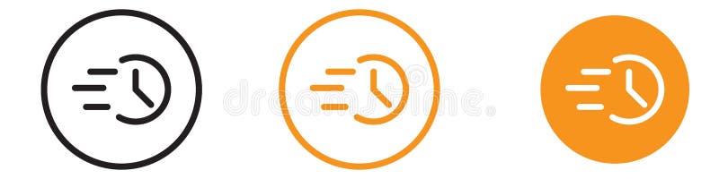 Timely Quick Time Icon for Efficiency and Time Management Graphics ...