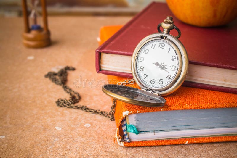 Timer on the book stock photo. Image of backdrop, study - 59037294
