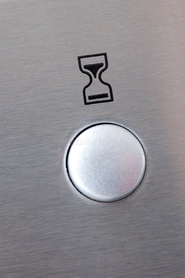 Timer button stock image. Image of stop, timer, brushed - 4816919