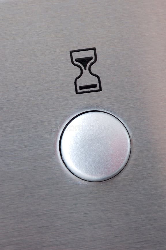 Timer button stock image. Image of stop, timer, brushed - 4816919