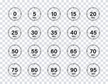 10 Minute Transparent Background Countdown Stock Illustrations – 91 10 ...