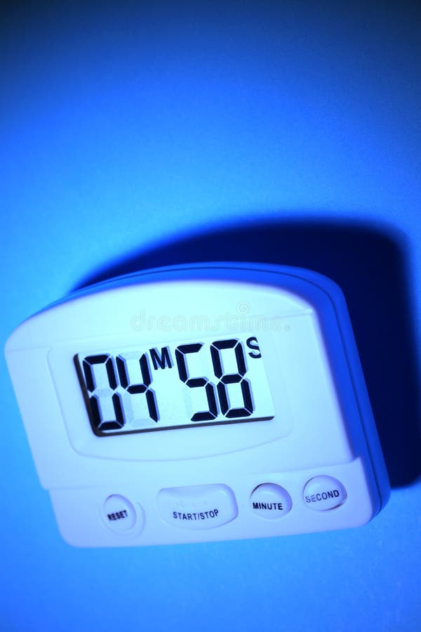 Timer Clock stock photo. Image of crystal, counter, gadget - 40257874
