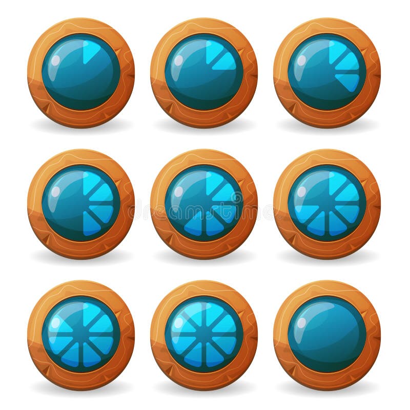 Timer Clock with Countdown stock vector. Illustration of badge - 94086811