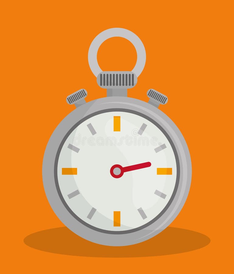 Timer design stock vector. Illustration of accuracy, clock - 45104175