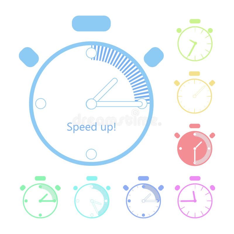 Timer clock stock vector. Illustration of time, icon - 45499168
