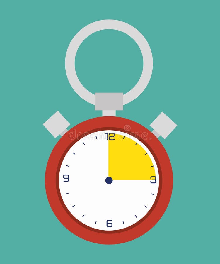 Timer design stock vector. Illustration of accuracy, clock - 45104175