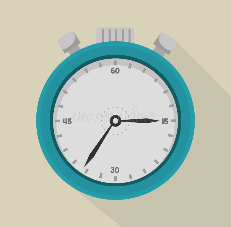 Timer design stock vector. Illustration of accuracy, clock - 45104175