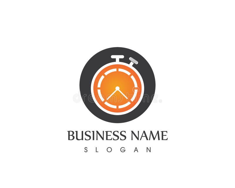 Timer Icon Logo Design Vector Stock Vector - Illustration of ...