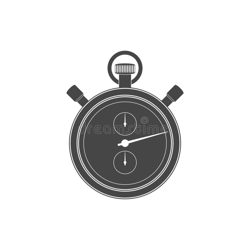 Timer Icon, Stop Watch Icon Stock Vector - Illustration of pictogram ...