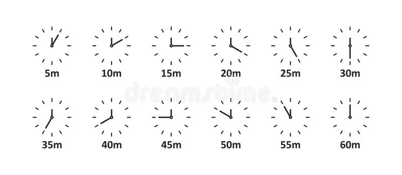45 Minute Timer Stock Illustrations – 414 45 Minute Timer Stock ...