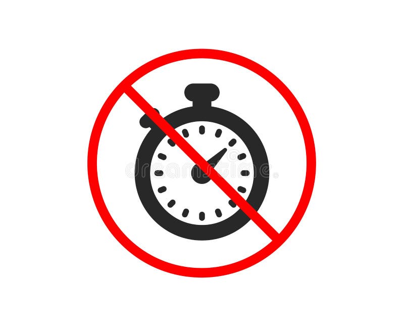 Timer Icon. Stopwatch Sign. Vector Stock Vector - Illustration of ...