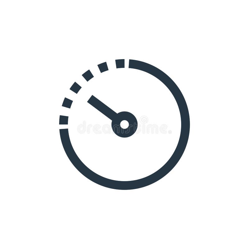 Timer Icon Vector from Photography Concept. Thin Line Illustration of ...