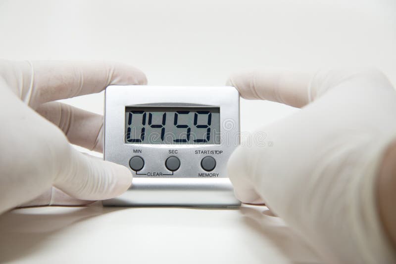 Timer laboratory testing stock photo. Image of digital - 90280564