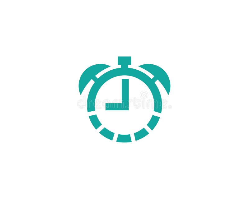 Timer logo vector stock vector. Illustration of deadline - 136471224