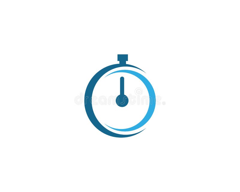 Timer logo vector stock vector. Illustration of deadline - 136471224