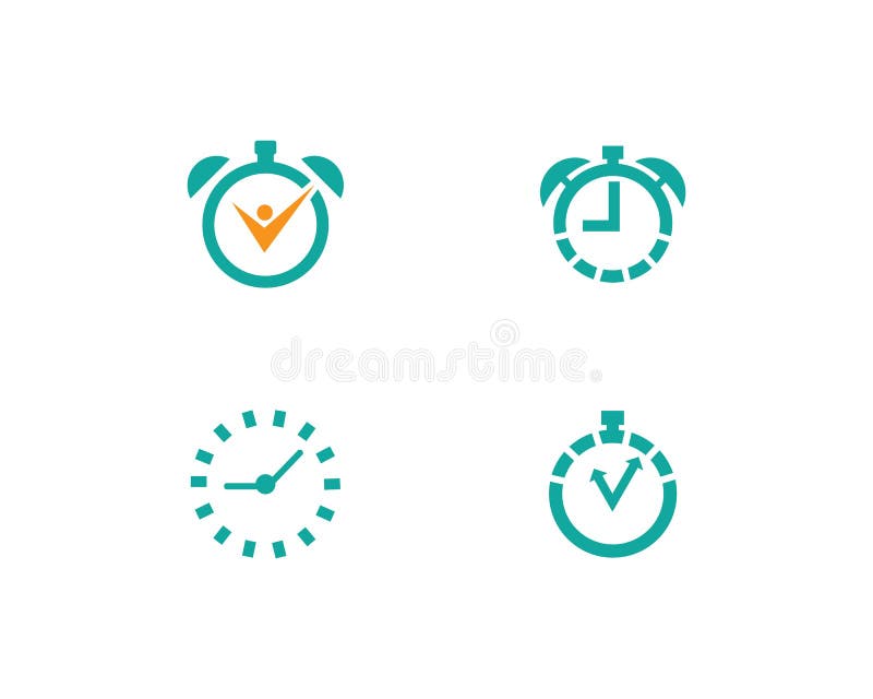 Timer logo vector stock vector. Illustration of deadline - 136471236