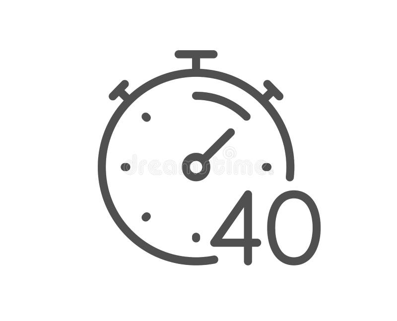 40 Min Stock Illustrations – 108 40 Min Stock Illustrations, Vectors ...