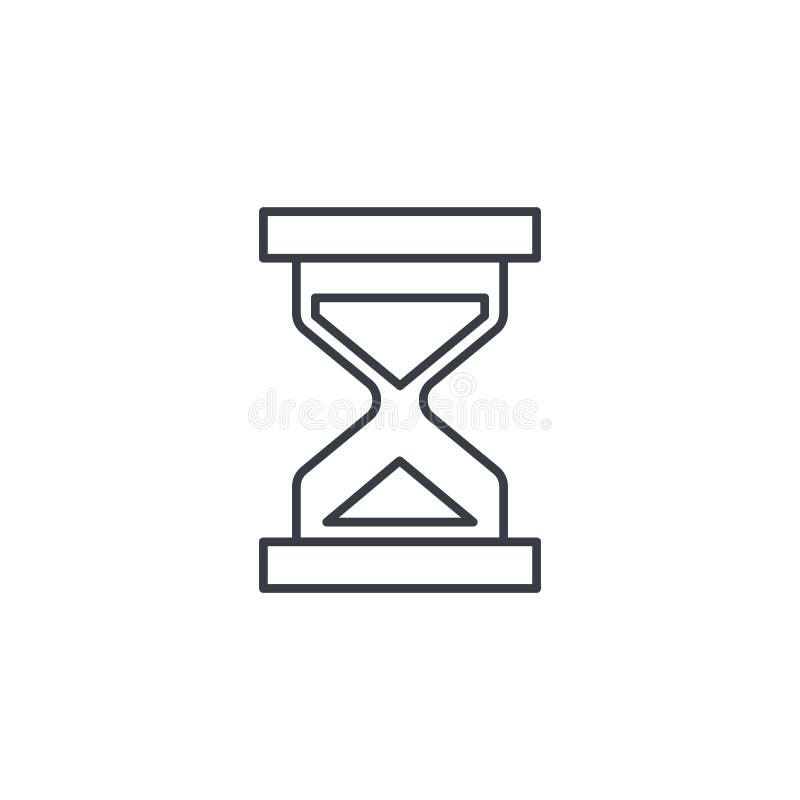 Timer And Sand Clock Icon For Use As Cooking Instruction Flat De Stock ...