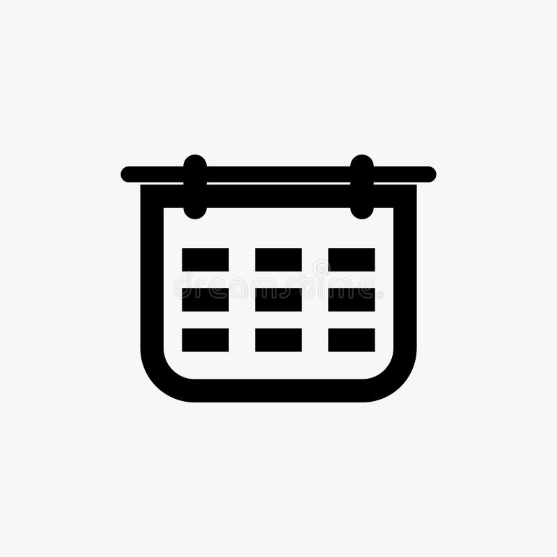 Timer Schedule Icon. Calender Icon in Trendy Flat Style Isolated on ...