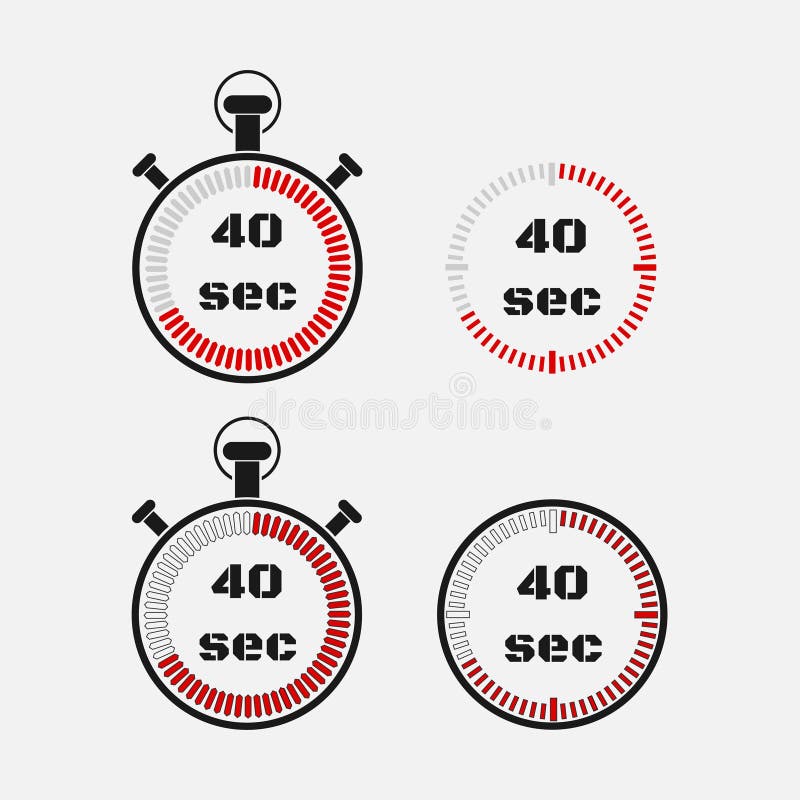 40 Seconds Stock Illustrations – 121 40 Seconds Stock Illustrations ...