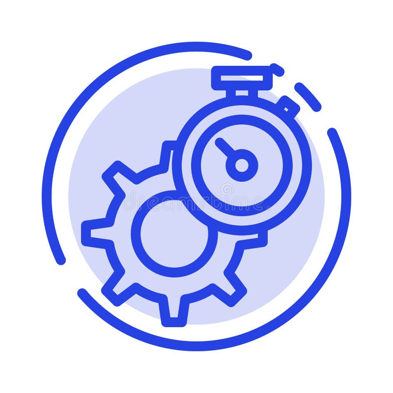 Timer Setting Technology Logo Design Stock Vector - Illustration of ...