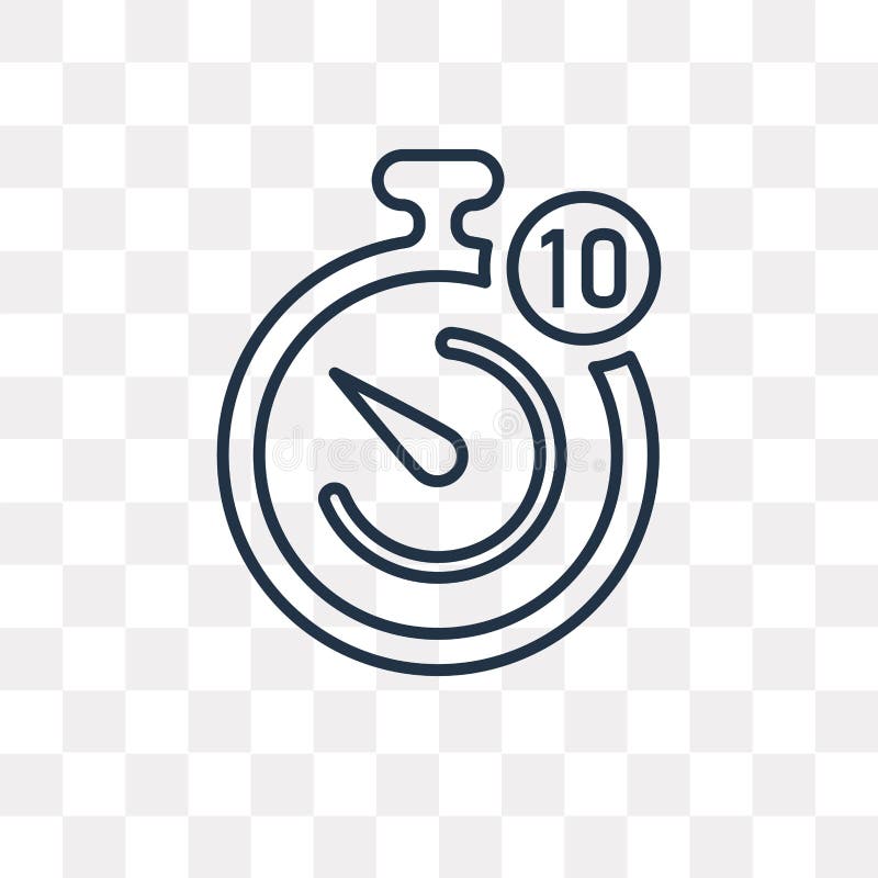 Timer Icon Vector Sign and Symbol Isolated on White Background, Timer ...