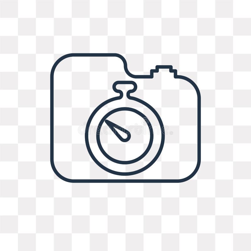 Timer Icon Vector Sign and Symbol Isolated on White Background, Timer ...