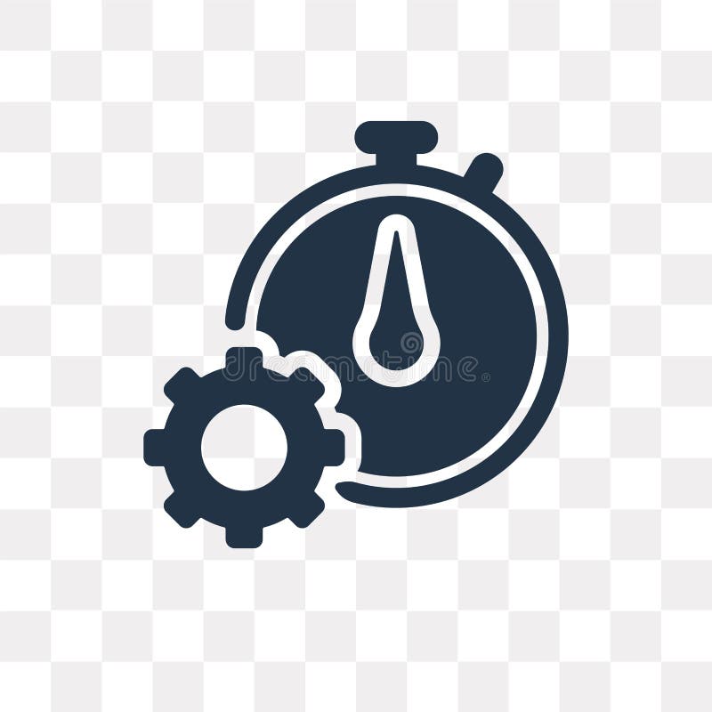 Timer Icon Vector Sign and Symbol Isolated on White Background, Timer ...