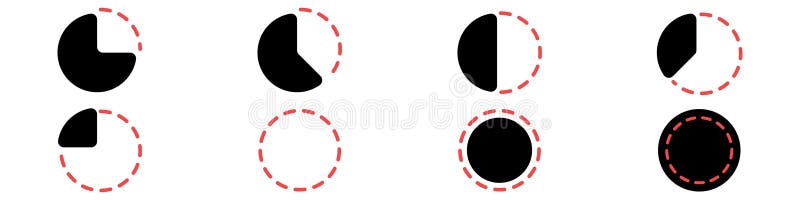Timer Vector Icon Set. Time Return Icons Vector. Product Return Symbol ...