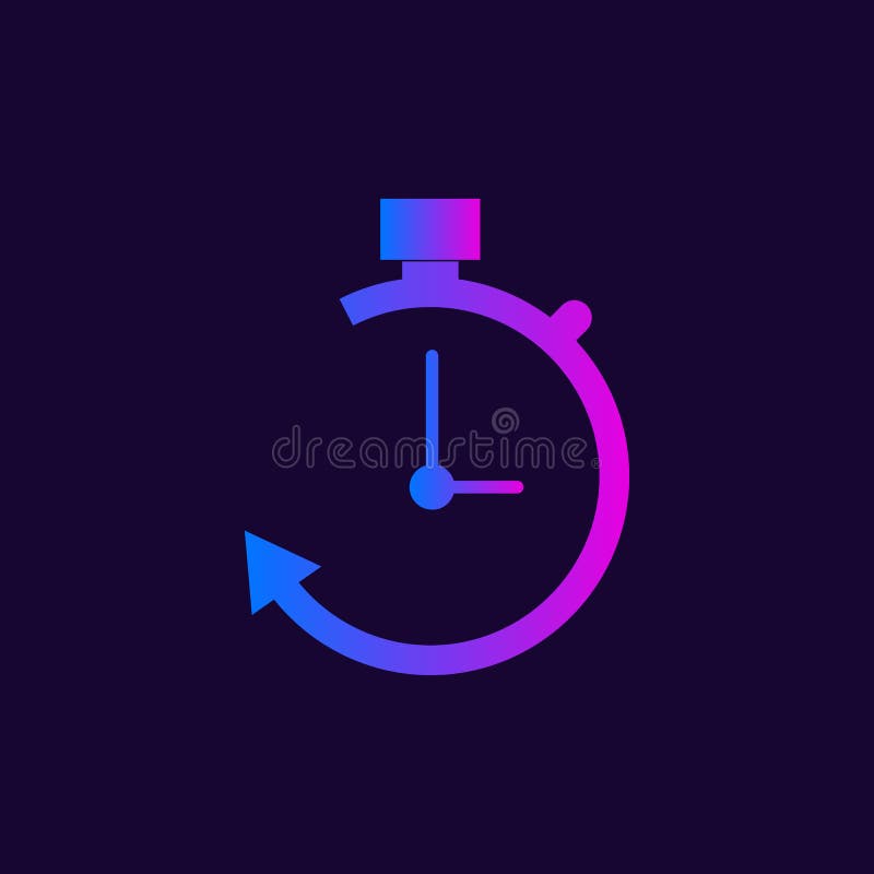 The 15 Seconds Icon Digital Timer Clock And Watch Timer Countdown