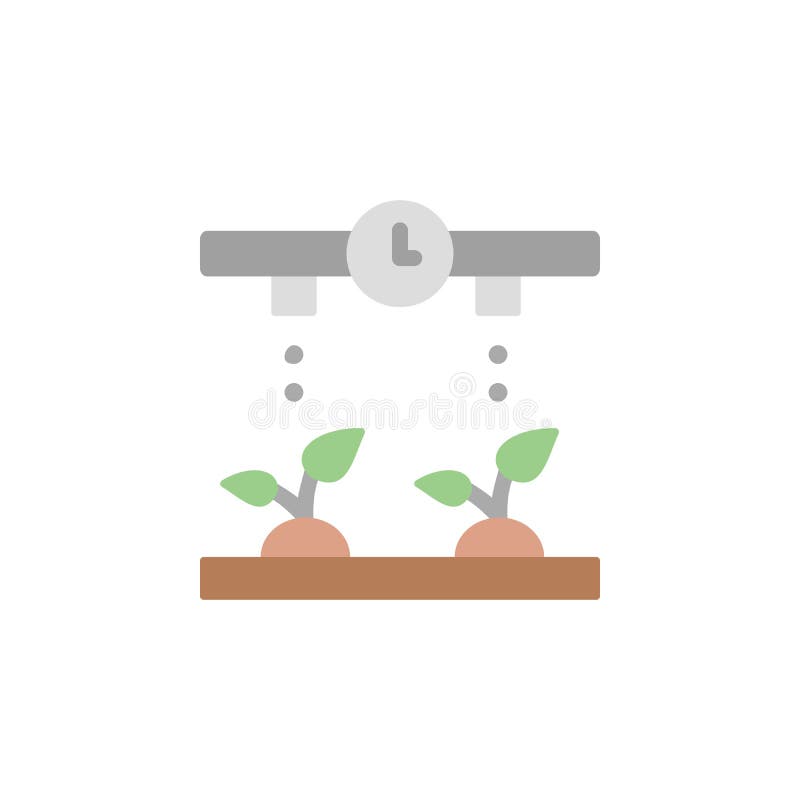 Timer, Watering, Smart Icon. Simple Color Vector Elements of Automated ...