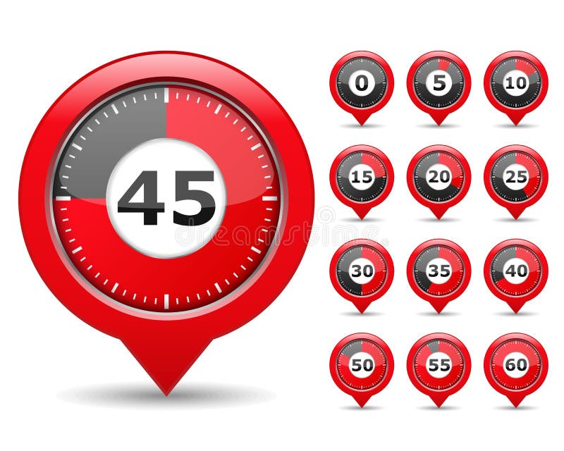 48 hour clock stock illustration. Illustration of colours - 21455539