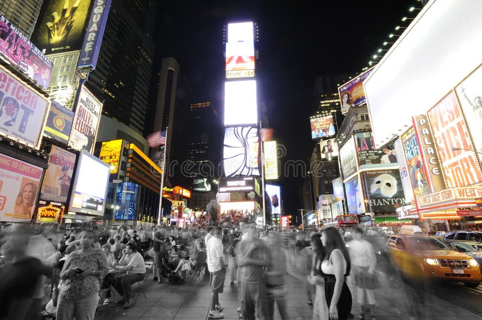 Times Sqaure in New York editorial photo. Image of metropolis - 15659266