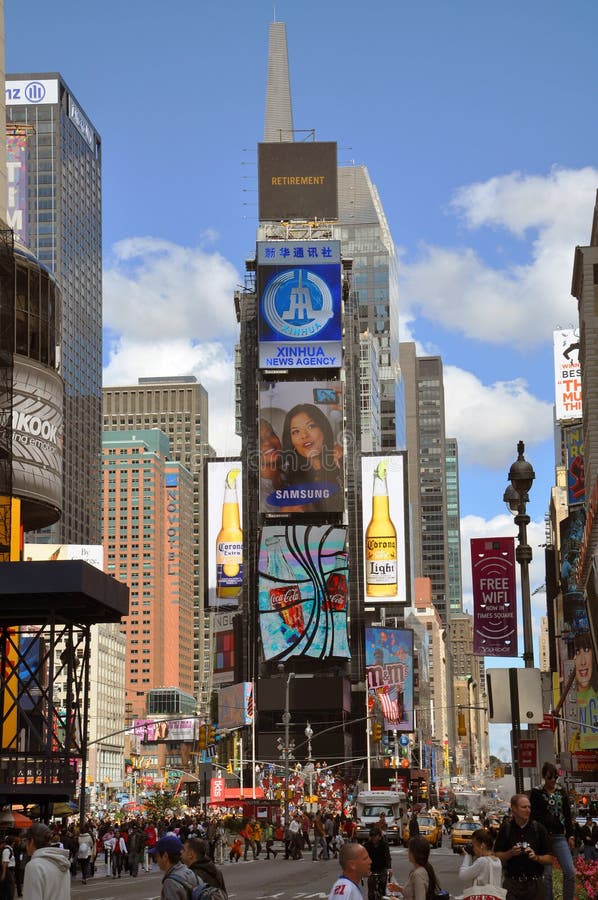 Times Square in 2011, New York City Editorial Stock Image - Image of ...