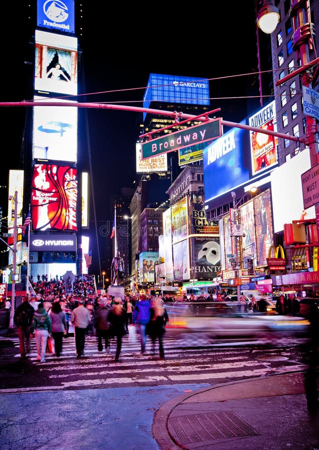 Nov 4, 2008 - the Times Square in NYC Editorial Photo - Image of light ...