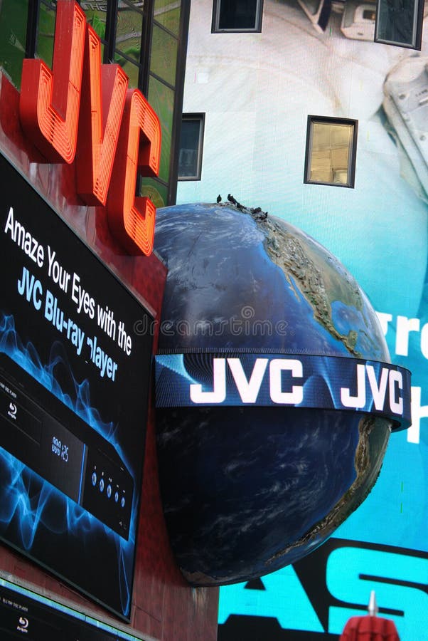 Times Square de JVC foto editorial. Imagen de luces, alto - 14941081