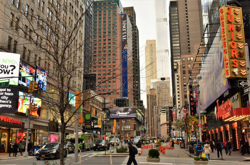 Times Square in December New York City Editorial Photo - Image of ...