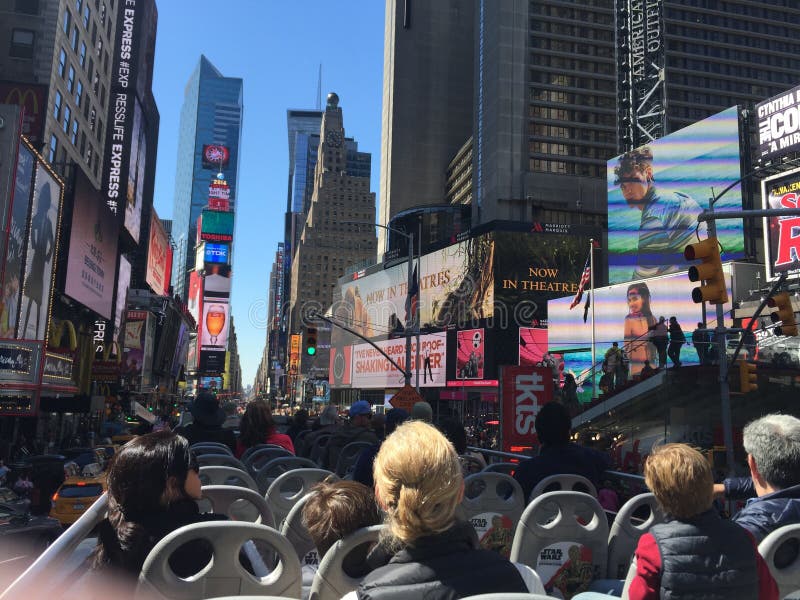 Times Square Di New York City Fotografia Editoriale - Immagine di ...
