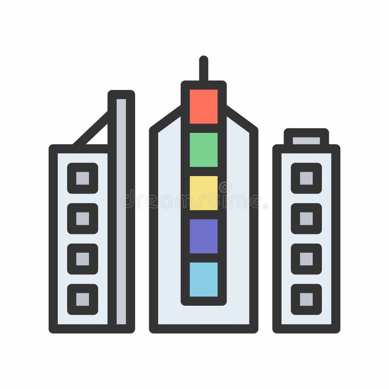 Times Square Icon Vector Image. Stock Illustration - Illustration of ...